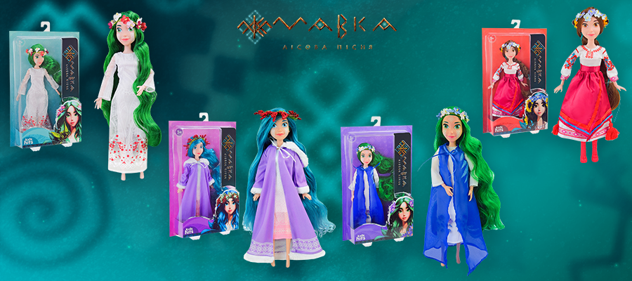 Mavka-Themed Dolls Released in Collaboration with the Kraina Igrashok Brand / / MAVKA the forest ...